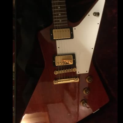 gibson 1958 reissued custom shop explorer / split headstock | Reverb