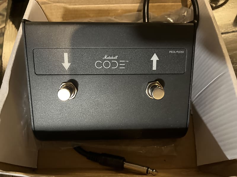 Marshall CODE Footswitch PEDL-91010 2022 - Black | Reverb