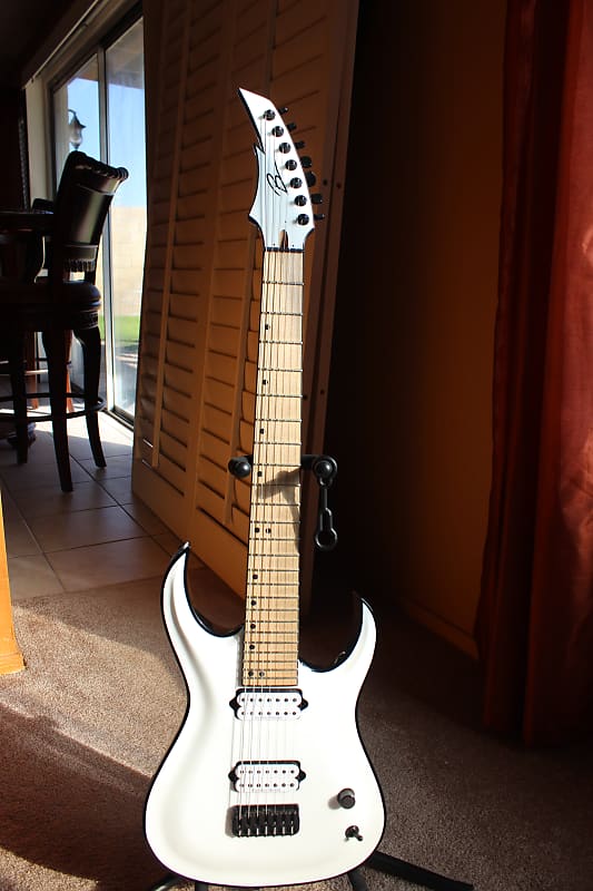 Bernie Rico Jr Hesperian Arch Top 7 String Guitar Custom made | Reverb