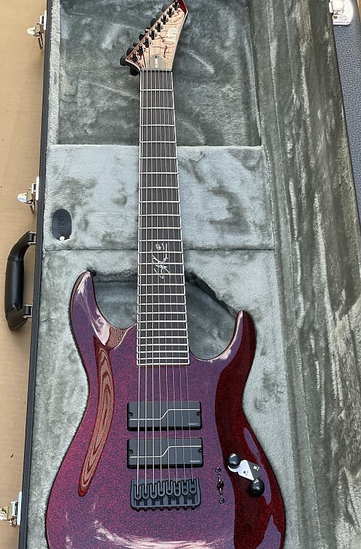 ESP LTD SC608B 2023 - Red Sparkle | Reverb