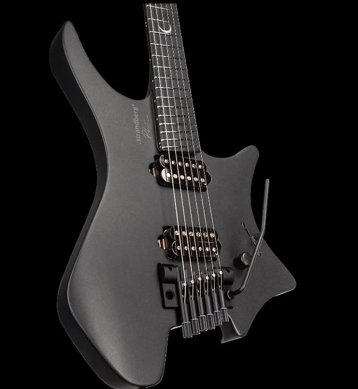 Strandberg Guitars plini neck thru black 2024 - Satin Black | Reverb