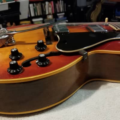 1974 Norlin era Gibson ES-175D, sunburst, with Bigsby, patent | Reverb