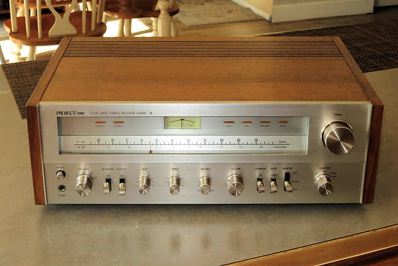 Project One Mark IA Vintage Stereo Receiver - Restored! | Reverb