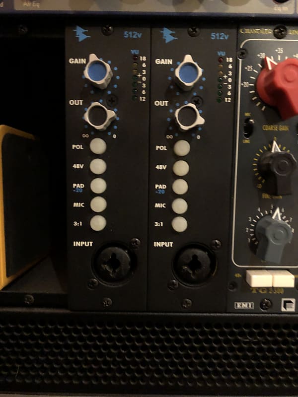 API 512V 500 Series Mic Preamp Module pair | Reverb