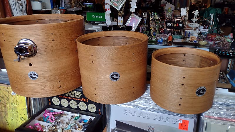 Witt Percussion / Erie Drums Solid Shell Reclaimed Barn wood | Reverb