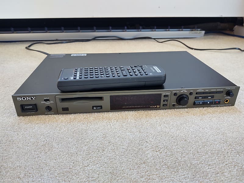 Sony Mds-e12 mini disc recorder | Reverb