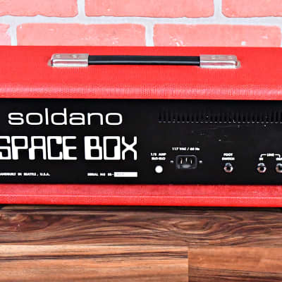 Soldano Space Box All Tube Analog Spring Reverb Tank Serial | Reverb