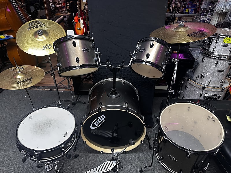 PDP MAINSTAGE 5 PC BRONZE METALLIC DRUM SET | Reverb