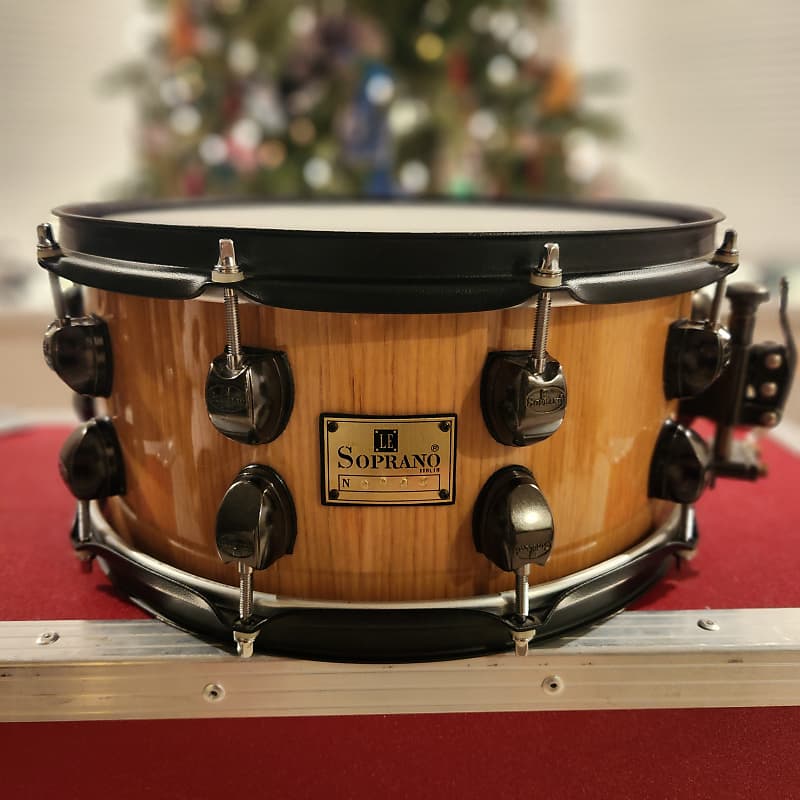 Incredibly Rare Le Soprano Proline Tanganika Walnut 6.5x14 | Reverb