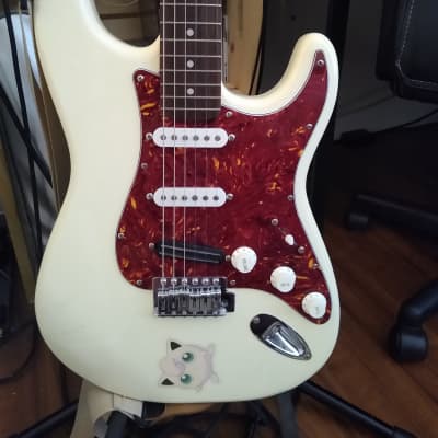 Cort Stratocaster style Electric guitar in Cream | Reverb