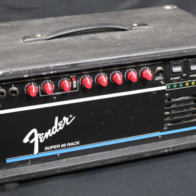 1990s Fender Super 60 Rack - Rackmount 60-Watt Tube Guitar | Reverb
