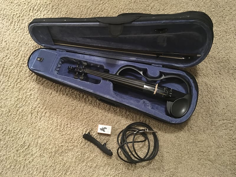 YAMAHA SV-110 Silent Electric Violin 1990s Navy blue and | Reverb