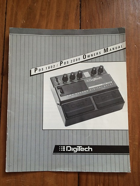 Digitech Pds1002 / pds2000 manual | Reverb