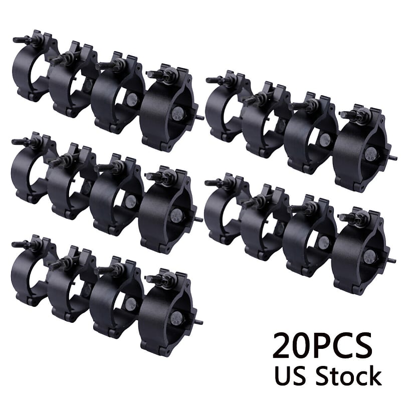 20PCS Stage Par Light Clamps Hooks O Clamp 2 Inch Aluminum | Reverb