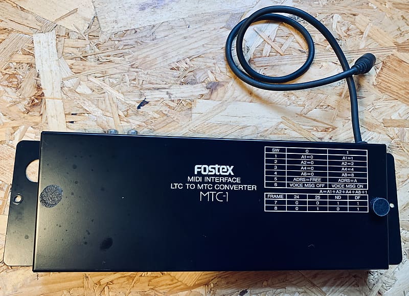 Fostex MTC-1 , MIDI-Interface für Fostex R-8 | Reverb