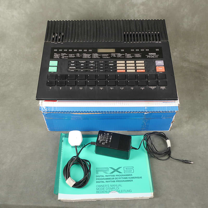 Yamaha RX5 Drum Machine w/Sound Cartridge & PSU - 2nd Hand | Reverb