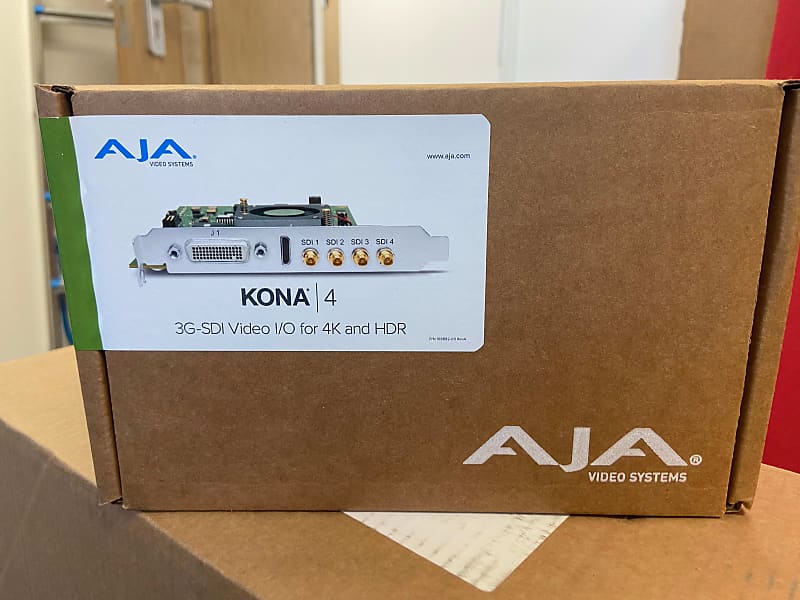 AJA Kona 4 Video Capture Card (PCIe) | Reverb