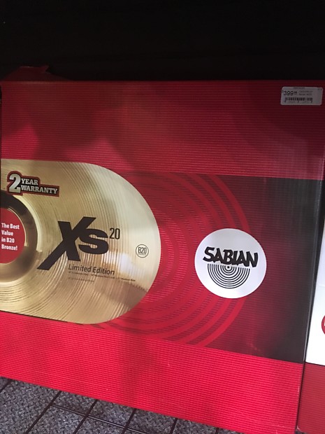 Sabian XS20 Limited Edition Cymbal Pack | Reverb