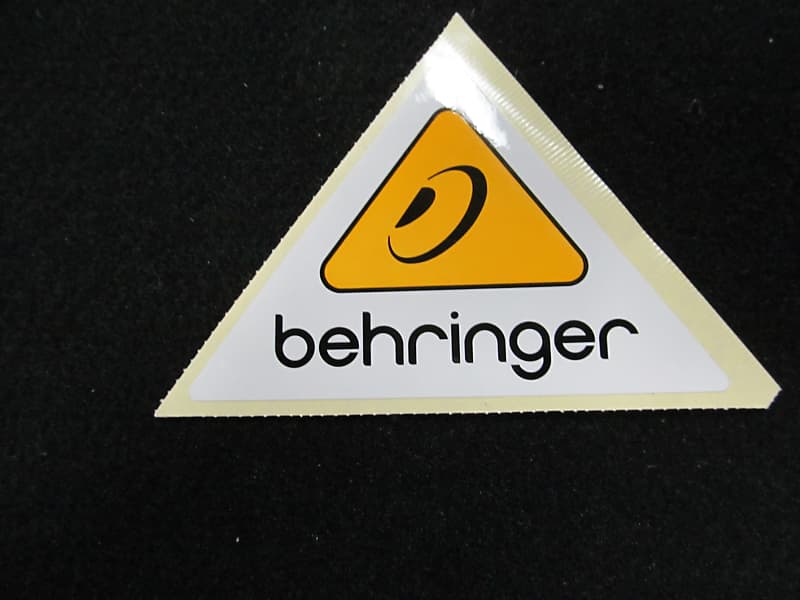 Behringer Audio Equipment 4" Triangle Sticker | Reverb