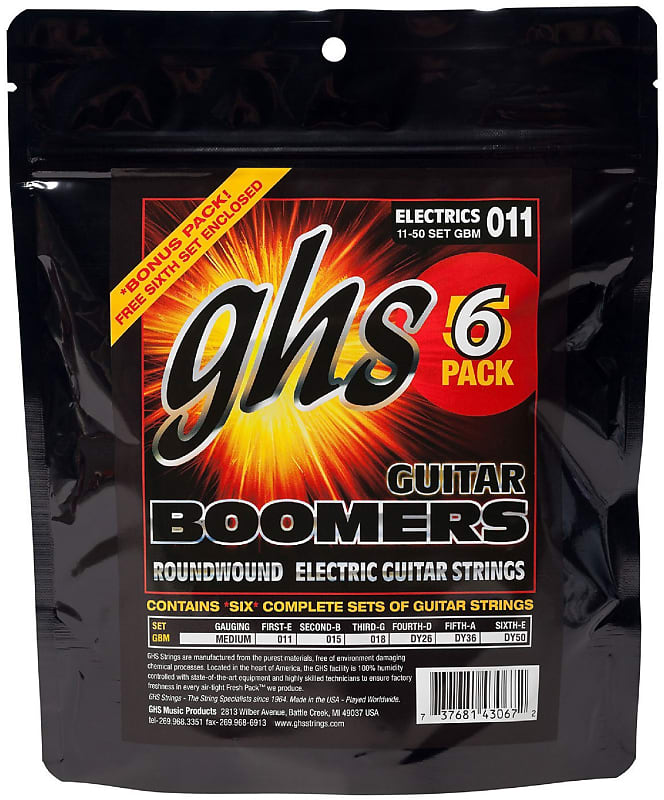 Ghs Ghs Gb M 6 Pack | Reverb