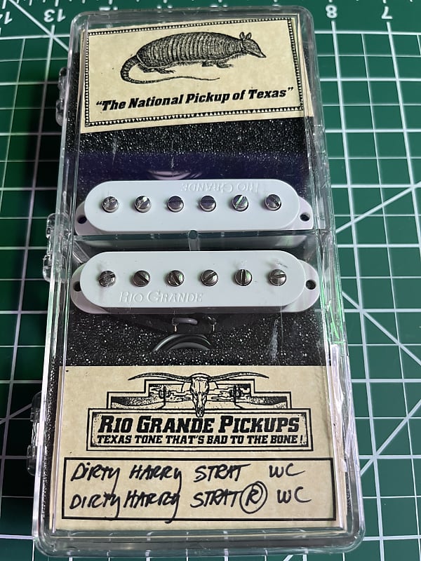 Rio Grande Dirty Harry Strat P90 Pickup Set - White | Reverb