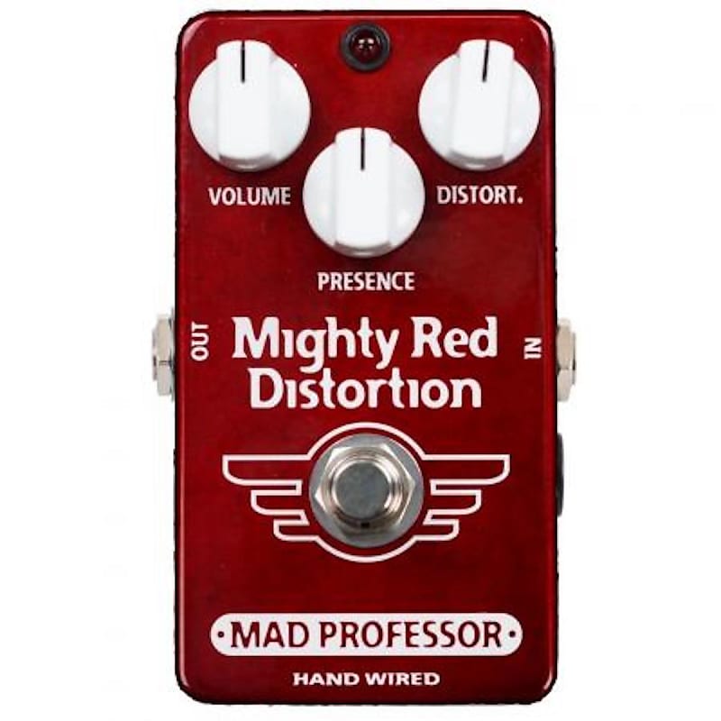 Mad Professor Mighty Red Distortion HW - Distorsion guitare | Reverb