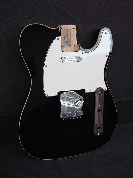 Schecter PT Tele Body Black Bound Electric Guitar Solidbody | Reverb