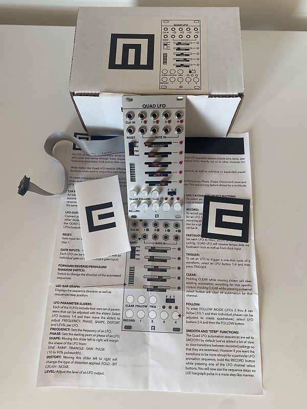 Malekko Quad LFO Silver | Reverb