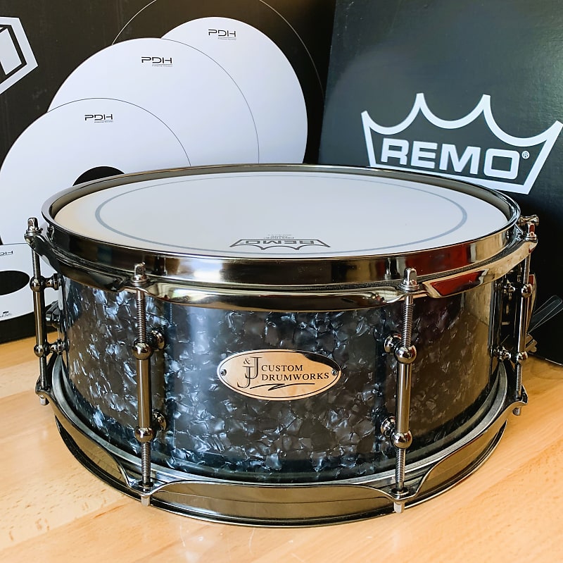 Snare Drum - J&J Custom DrumWorks RestoMod Pearl Limited | Reverb