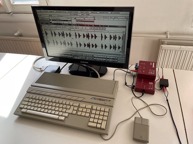 Atari Falcon 030 Hard Disk Recording Station | Reverb