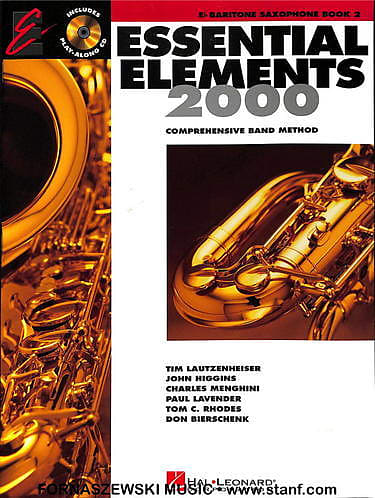 Essential Elements 2000 Book 2 - Eb Baritone Saxophone | Reverb