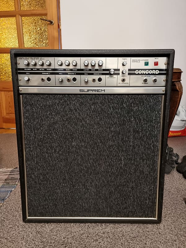 Concord Suprem Combo AMP 70's Made in Germany | Reverb