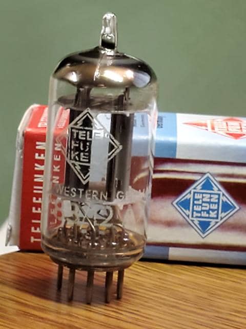Telefunken ECC83 12AX7 NOS/NIB diamond bottom/excellent logo | Reverb