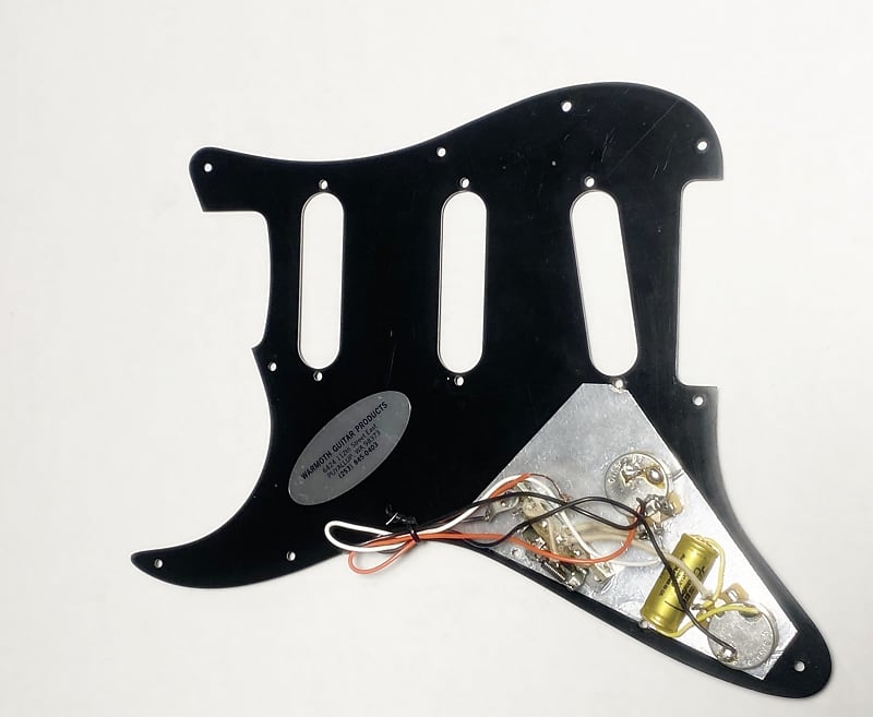 Warmoth Custom Stratocaster Pickguard includes Wiring Harness | Reverb