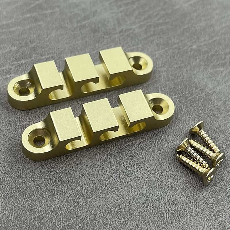 2PCS Aircraft Aluminum 3 String Bass Head Retainer String | Reverb
