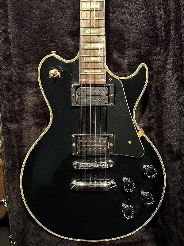 Electra SLM Les Paul Style 1980's - Tuxedo Black, Medium | Reverb