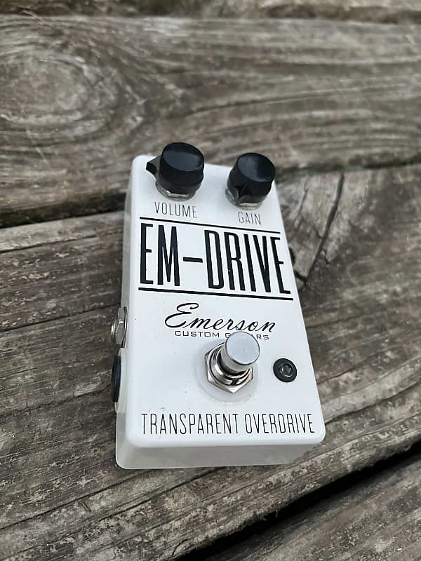 Emerson Em-Drive (Transparent Overdrive) - White | Reverb
