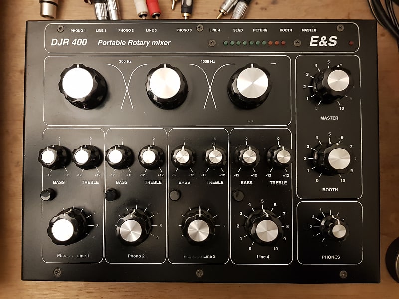 DJR 400 Mixer, E&S DJR400 with Nanuk case | Reverb