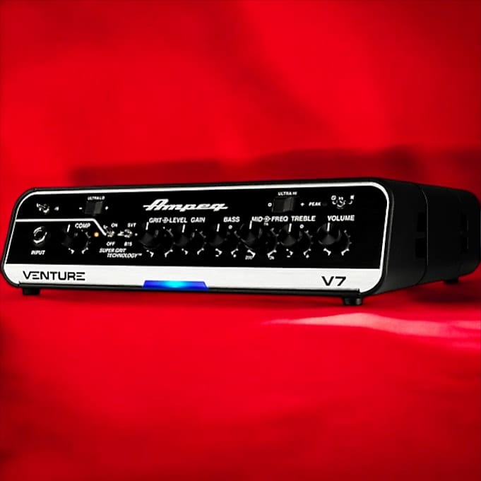 Ampeg Venture V7 700-Watt Bass Amp Head – Powerful | Reverb Australia