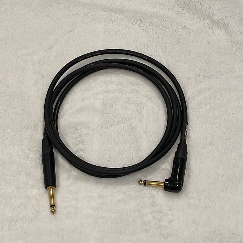 Mogami Gold Instrument Cable Straight/Angled - 6 foot | Reverb