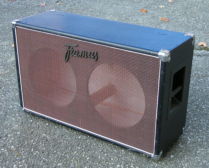 Framus Dragon 2x12 Speaker Cabinet FR 212 CR CB Black Empty | Reverb