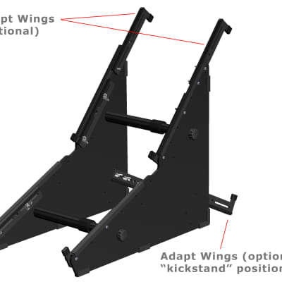 Desktop Synth Stand - Large, 2 tier, ADJUSTABLE & EXPANDABLE | Reverb