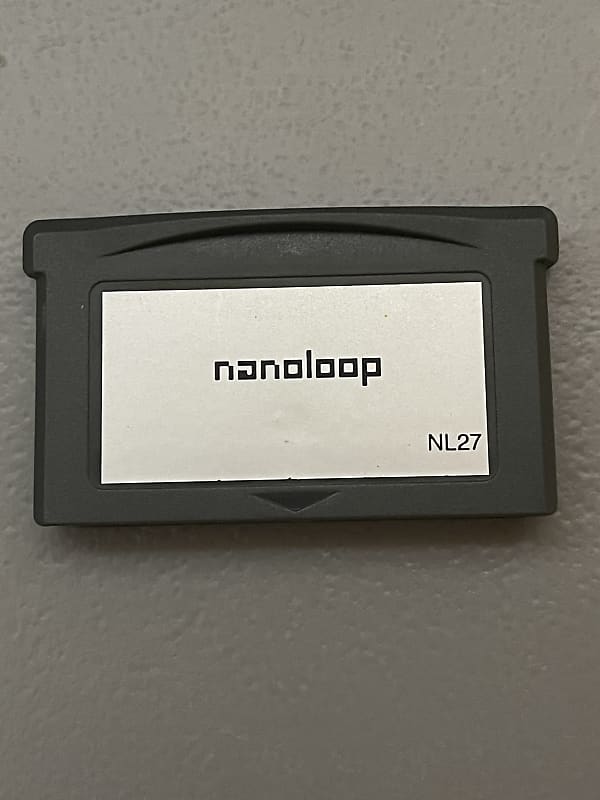 Nanoloop 2.7 GBA cart | Reverb
