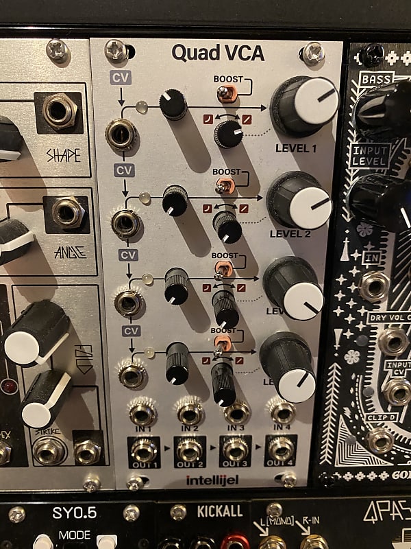 Intellijel Quad VCA | Reverb