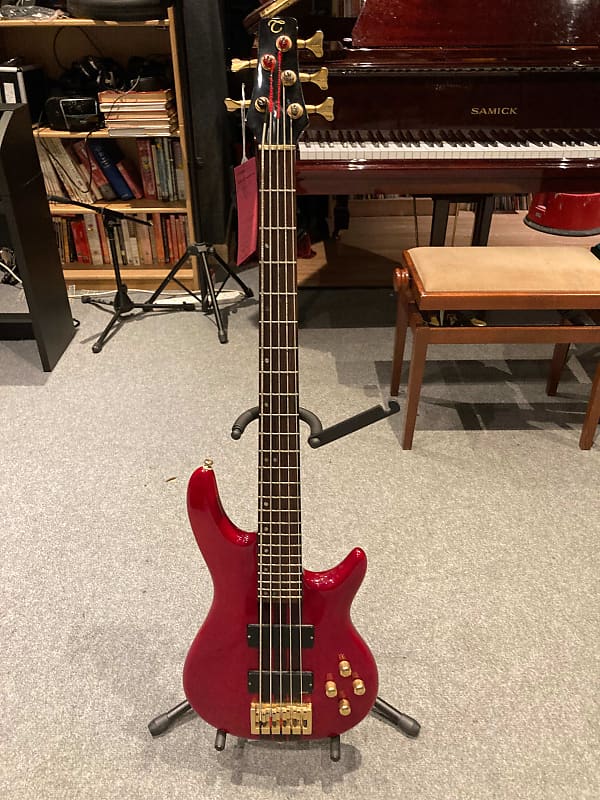 Tanglewood 5 String Bass - Red | Reverb