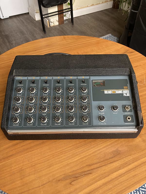 Roland PA 60 1970's Mixer (similar to Boss KM-60) | Reverb