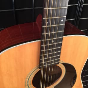 1980's Sigma by Martin DM12-3 12-String Dreadnought Acoustic | Reverb