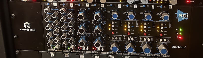 4 CAPI channels w / API lunchbox 4 x VP28 2 x LC25 2X BT50 | Reverb