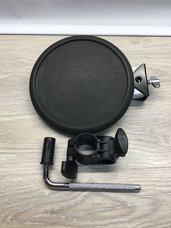 Roland PD-6 Single Trigger 10" V-Pad w/ MDC-7U Rack Mount & | Reverb