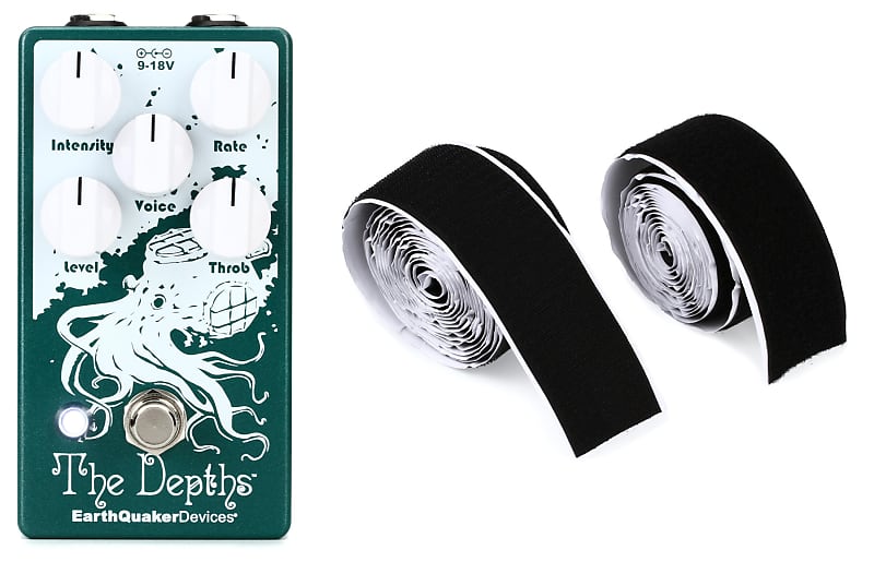 EarthQuaker Devices The Depths V2 Optical Vibe Machine Pedal | Reverb